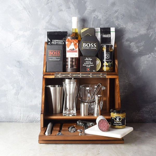 Tabletop Bar Gift Set - Chicago Baskets - Chicago Delivery